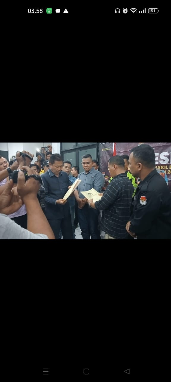 Ketua KPU Labura Nyatakan Berkas Paslon Ahmad Rizal-Darno Lengkap ...